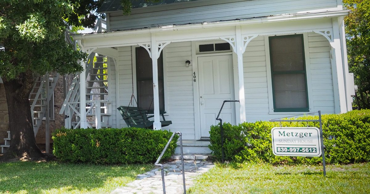 Metzger Sunday House | Visit Fredericksburg